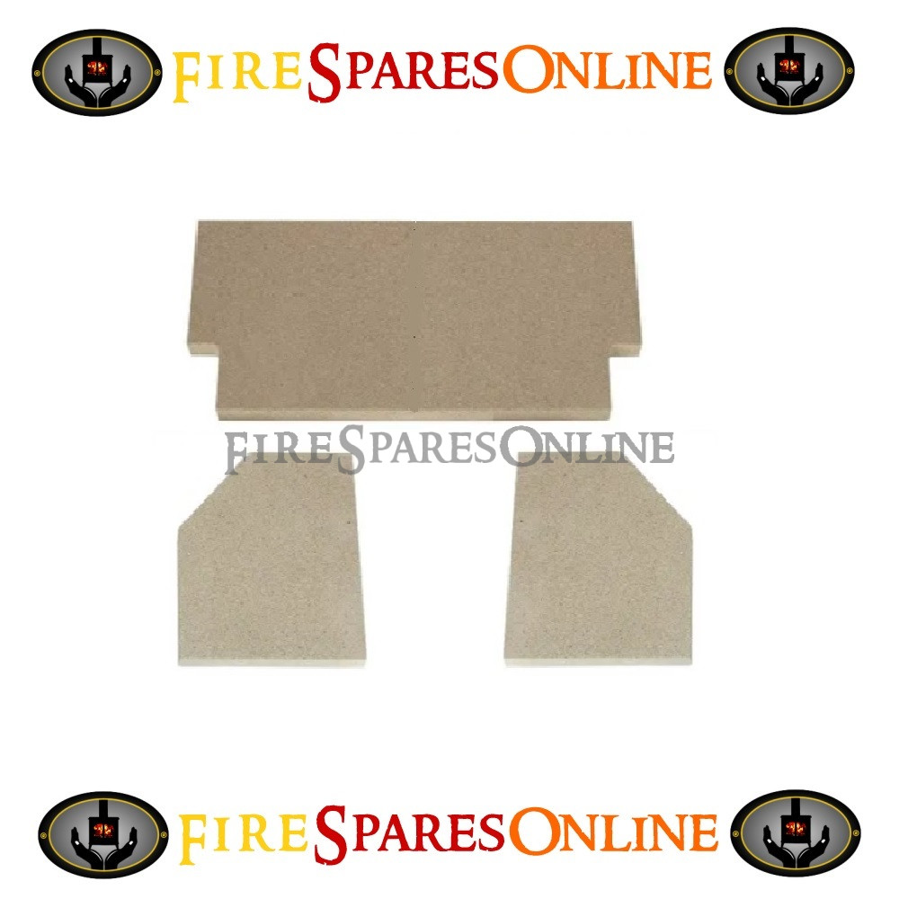 Clearview 650 Fire Brick Set - Fire Spares Online