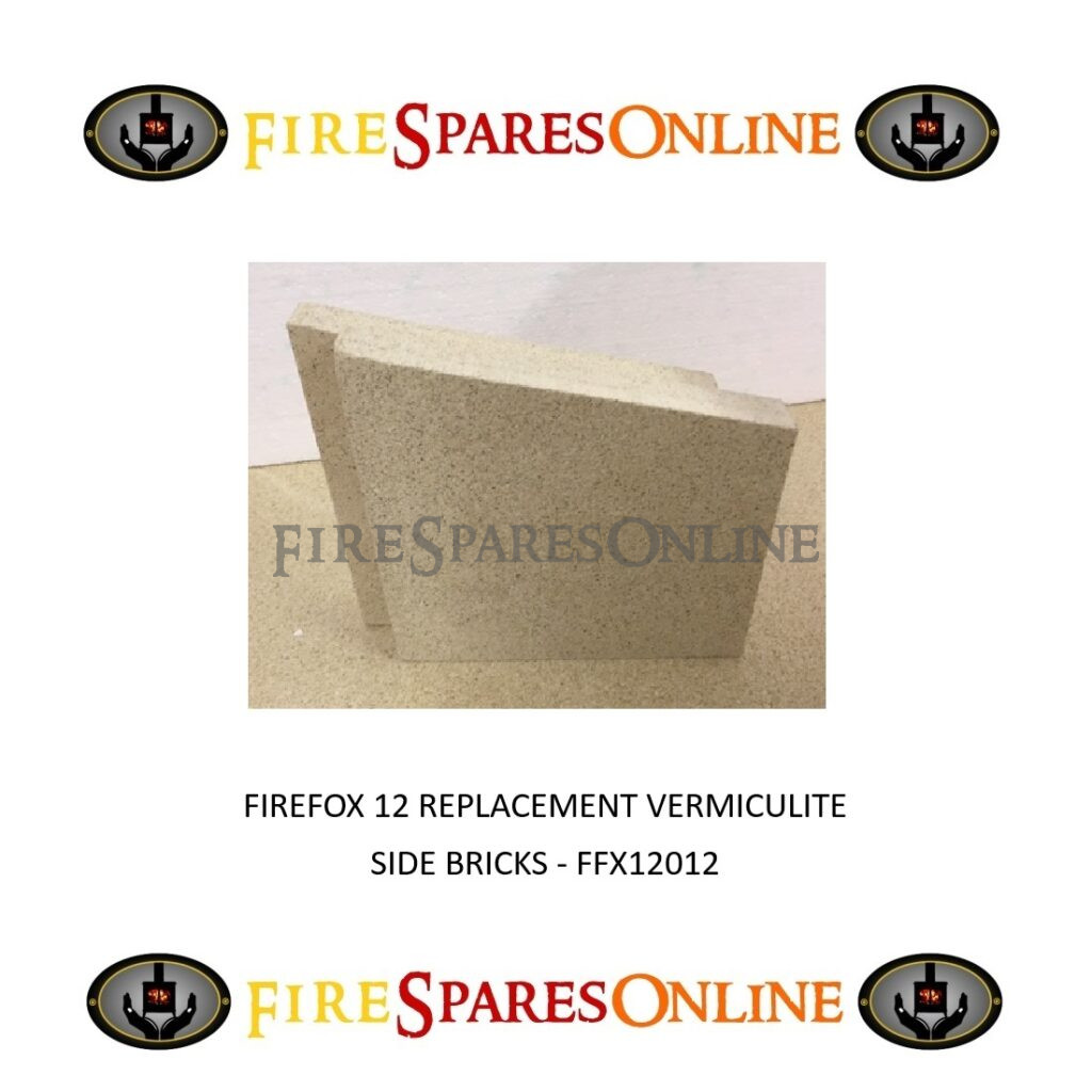 Clearview 650 Replacement Rear Brick - Fire Spares Online