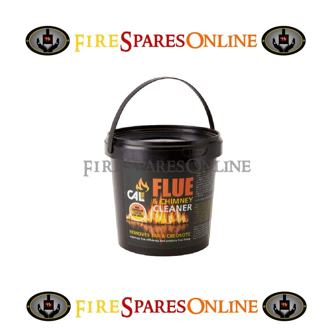 Flue Free Chimney Flue Cleaner 750g Tub - Calfire - Fire Spares Online