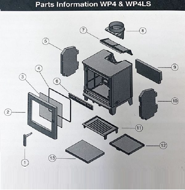 ACR - Woodpecker WP4 & WP4LS - Rear Brick