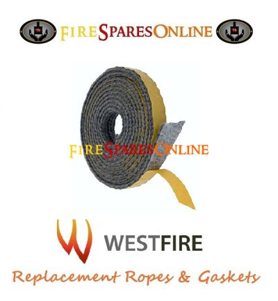 Glass Gasket - 10mm x 3mm Self Adhesive Webbing Tape – 1m - Fire Spares ...