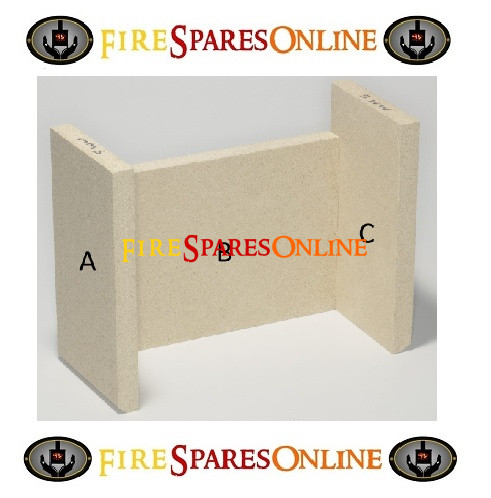Woodwarm Wildwood Slender 5kw Full Replacement Brick Set